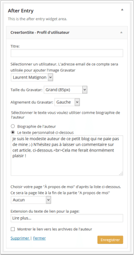 Template blog | Modèle de blog personnel